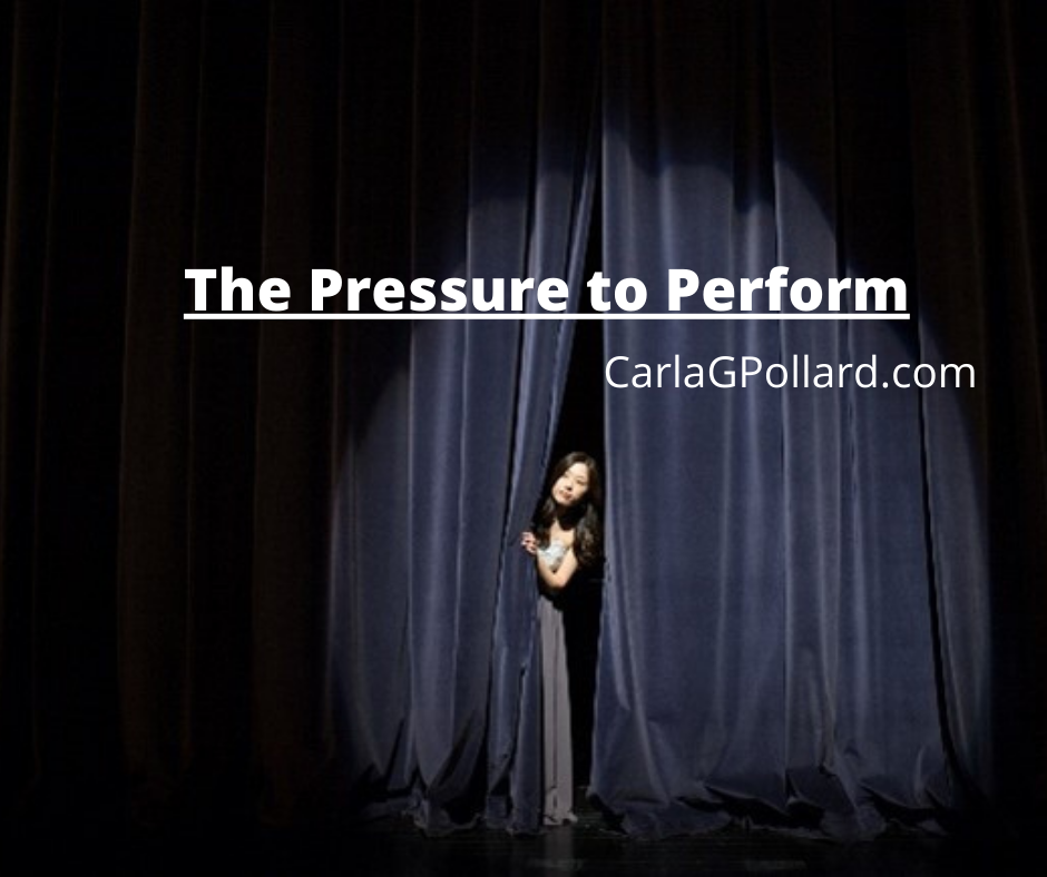 Carla G. Pollard - The Pressure to Perform